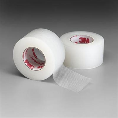 Micropore Surgical Tape - 1" Wide, Transparent Color (10 yds / roll)