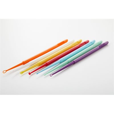 Bionix Disposable Angled Loop Curettes (red)